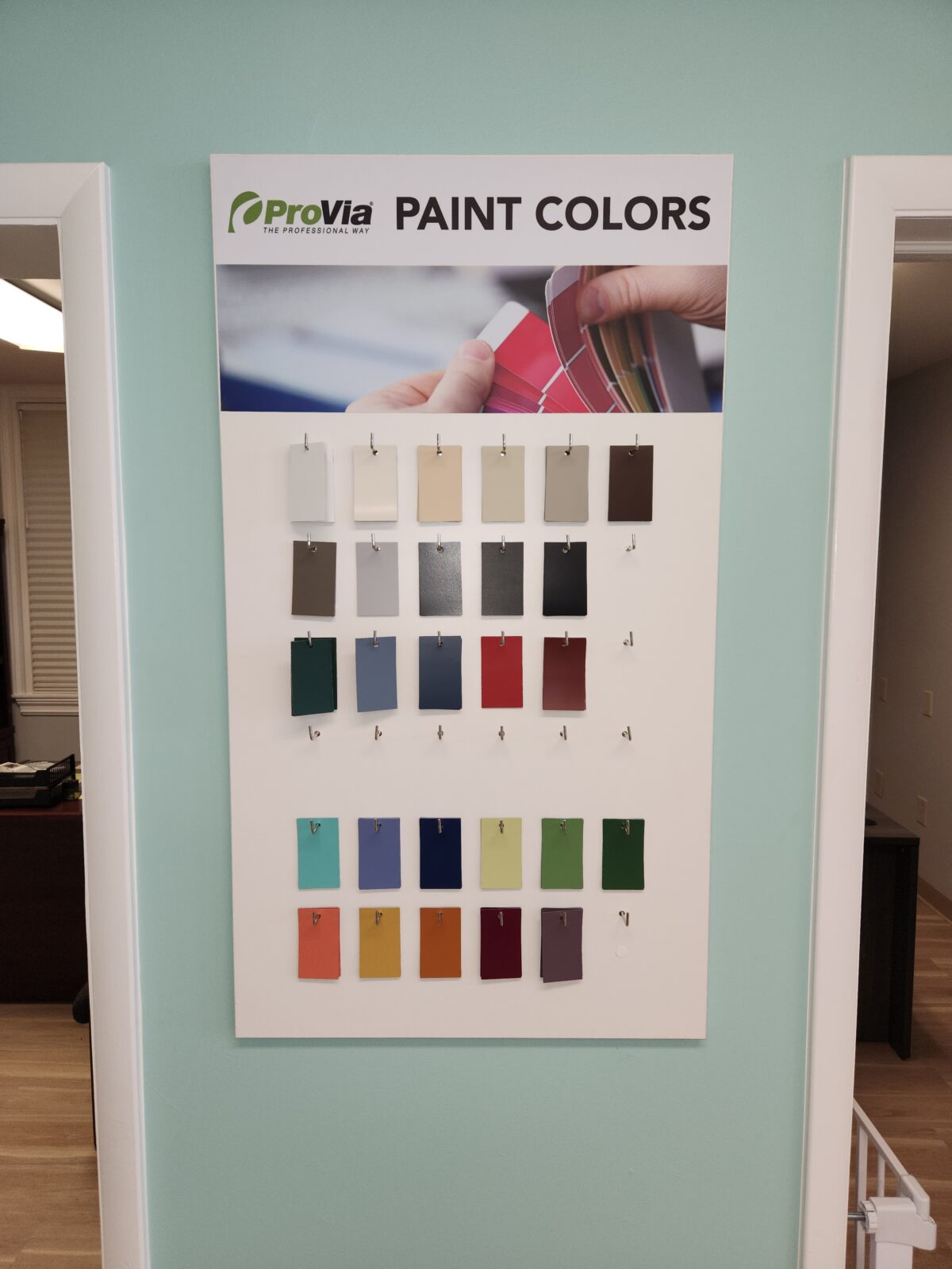 ProVia Paint Colors - Penn Windows & Doors